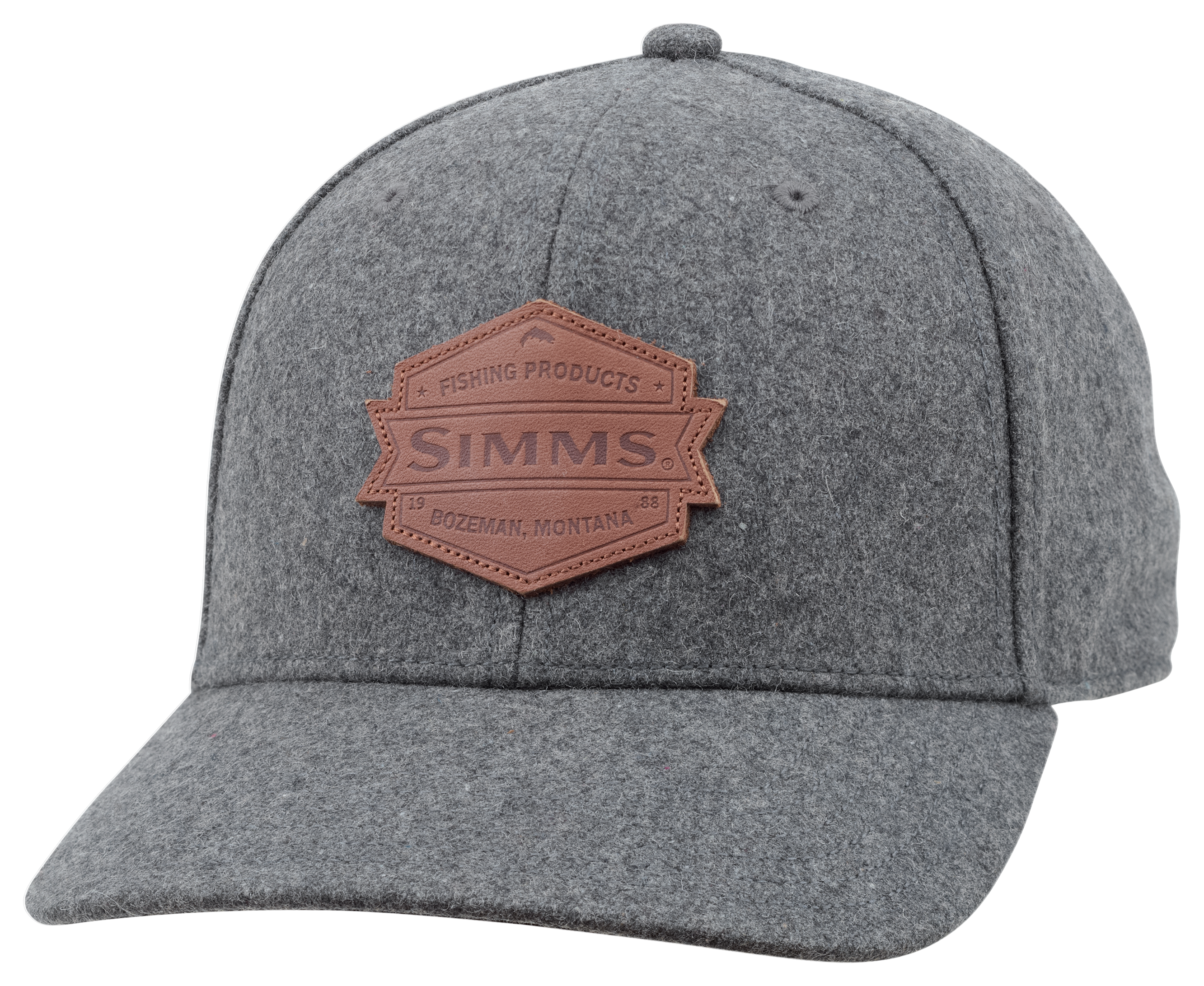 Simms Wool Leather-Patch Cap | Cabela's